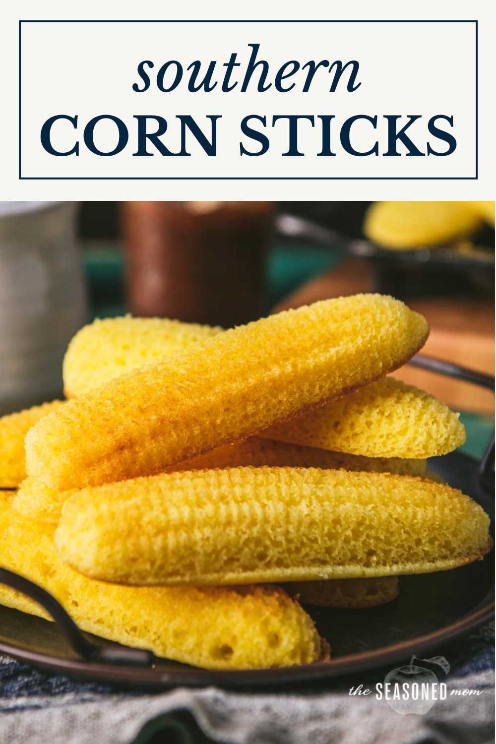 Old-Fashioned Southern Corn Sticks - The Seasoned Mom