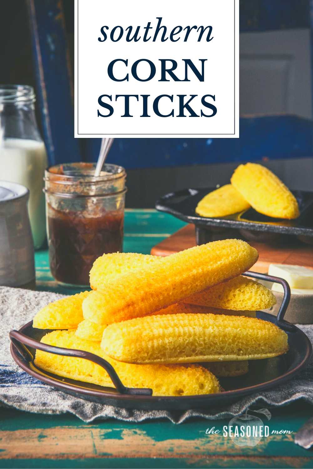 Old-Fashioned Southern Corn Sticks - The Seasoned Mom