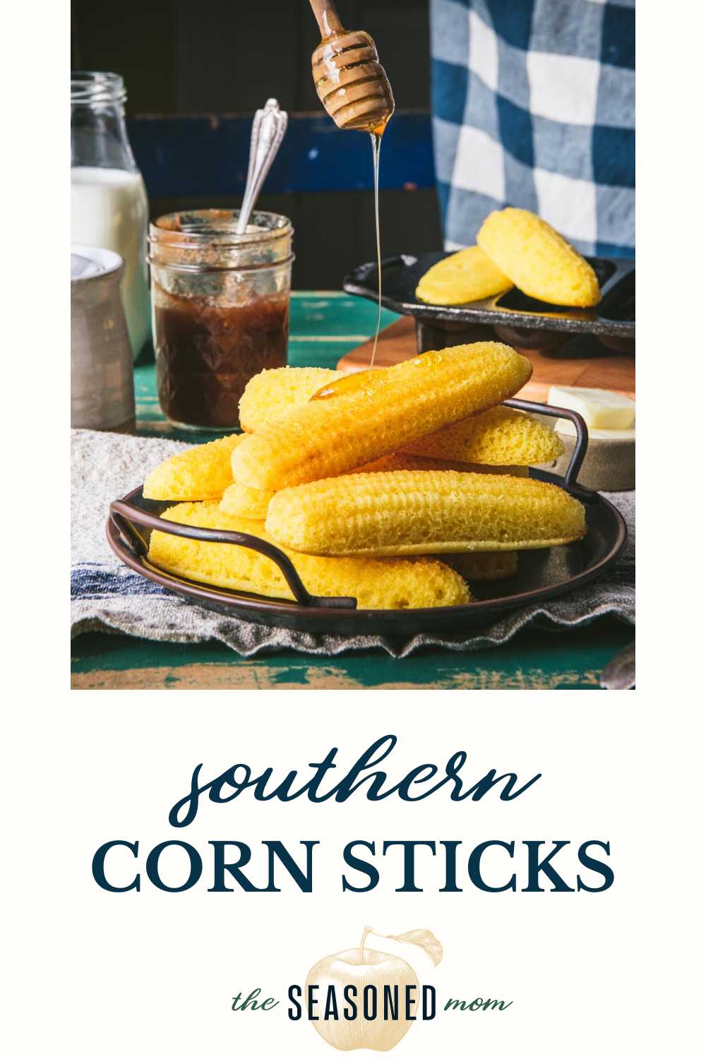 Old-Fashioned Southern Corn Sticks - The Seasoned Mom