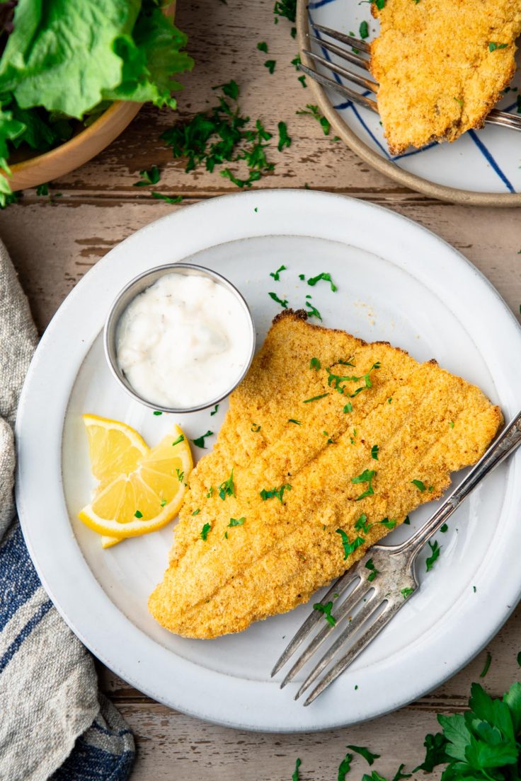 Southern Cornmeal-Crusted Baked Catfish - The Seasoned Mom