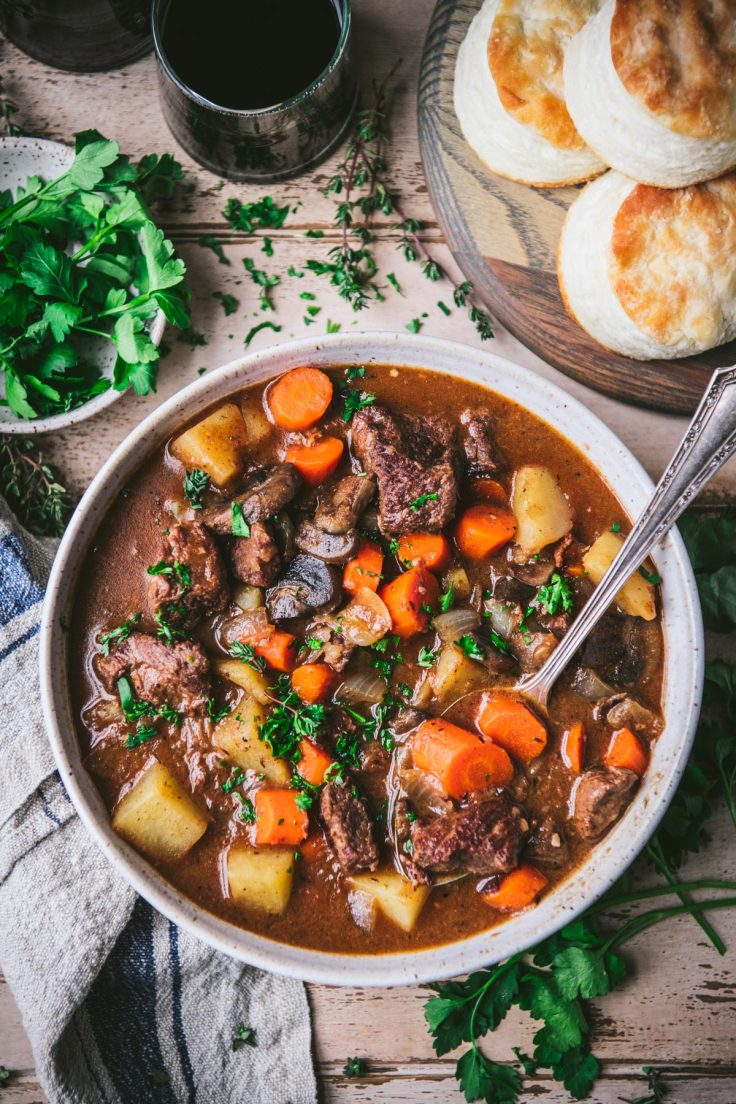 Dutch Oven Beef Stew - The Seasoned Mom