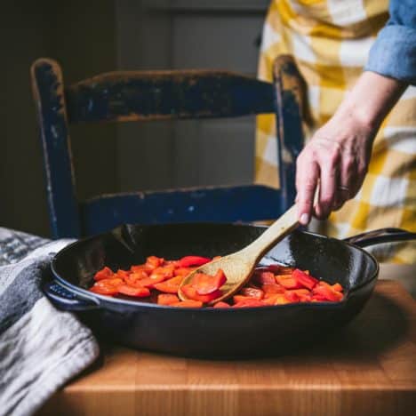 Chicken and Bell Pepper Stir Fry - The Seasoned Mom