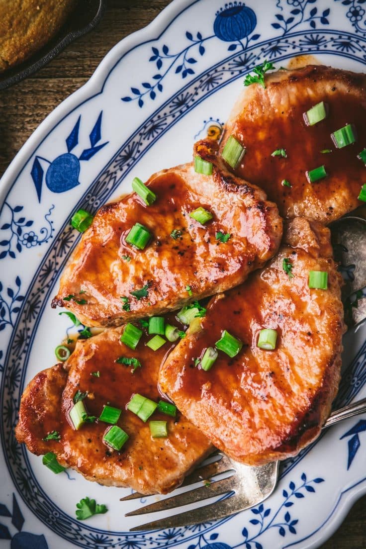 Coca Cola Pork Chops - The Seasoned Mom