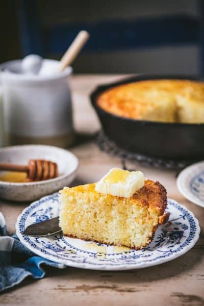 Honey Butter Cornbread - The Seasoned Mom