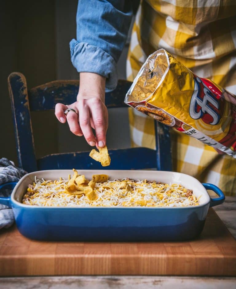Taco Bake with Fritos - The Seasoned Mom