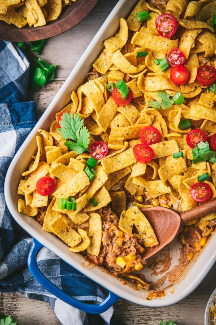 Taco Bake with Fritos - The Seasoned Mom