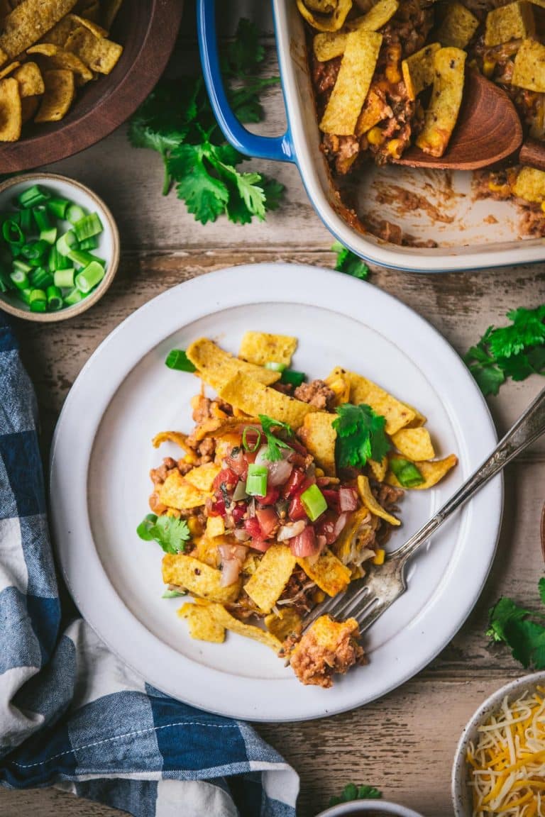 Taco Bake with Fritos - The Seasoned Mom