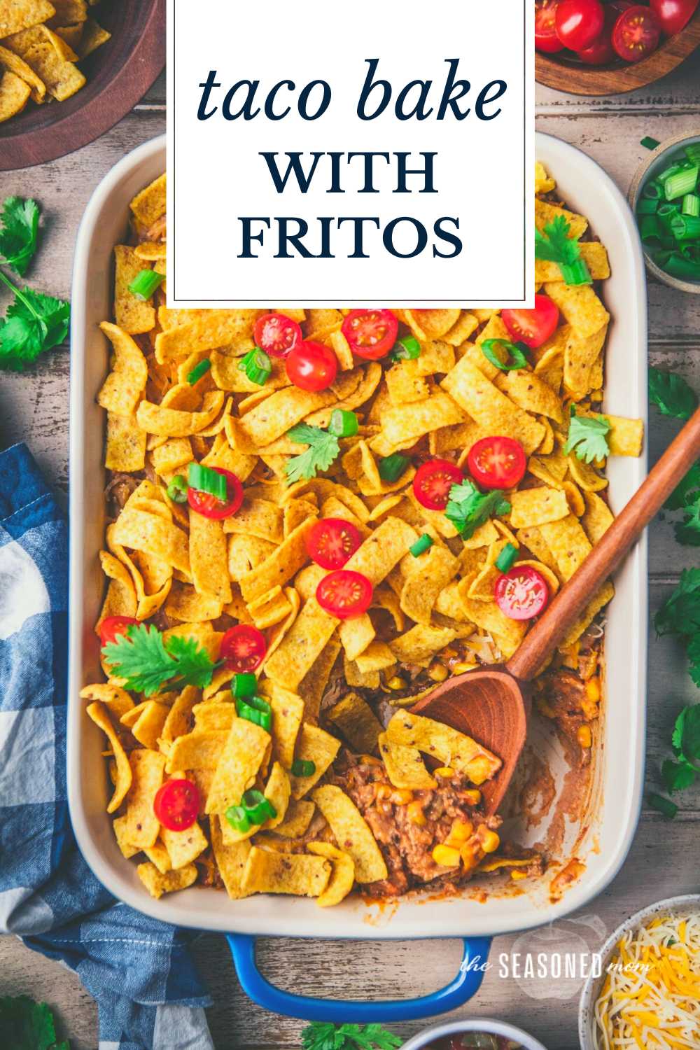 Taco Bake with Fritos - The Seasoned Mom