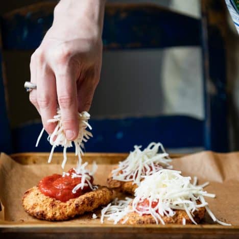 5-Ingredient Chicken Parmesan Sandwich - The Seasoned Mom