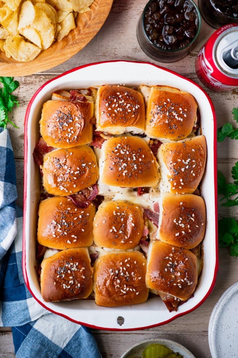 Easy "Crack" Chicken Sliders - The Seasoned Mom