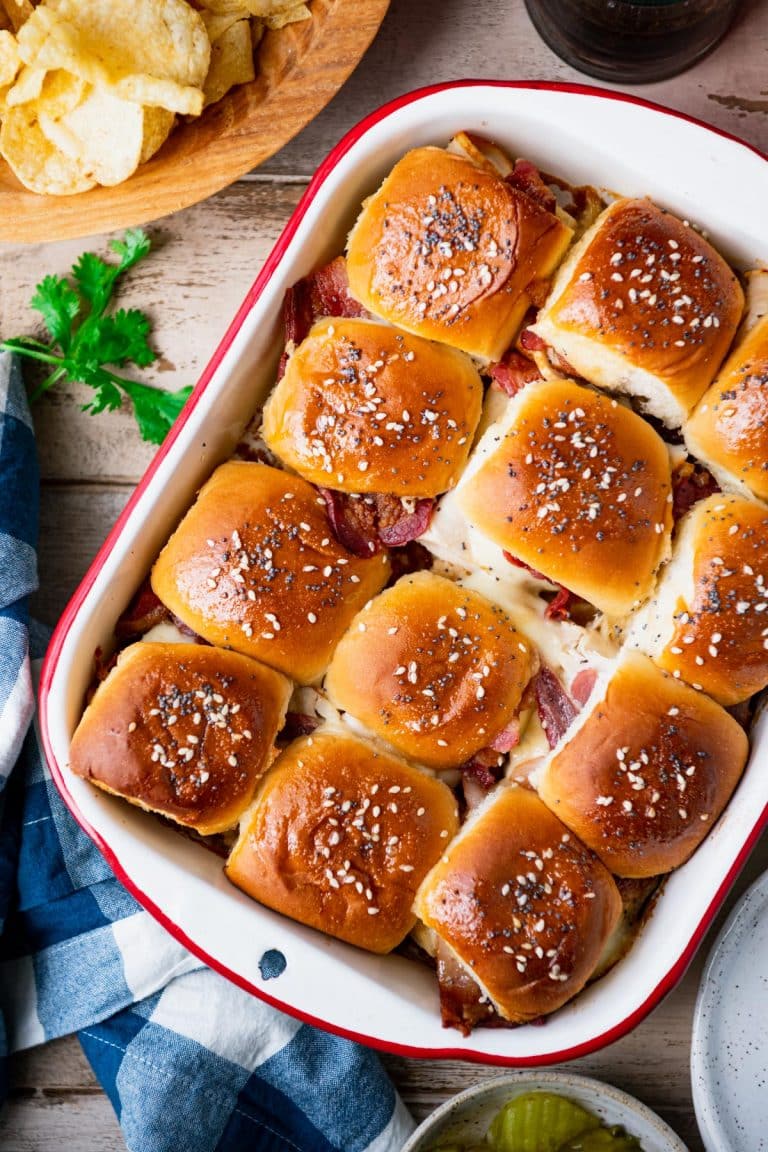 Easy "Crack" Chicken Sliders - The Seasoned Mom