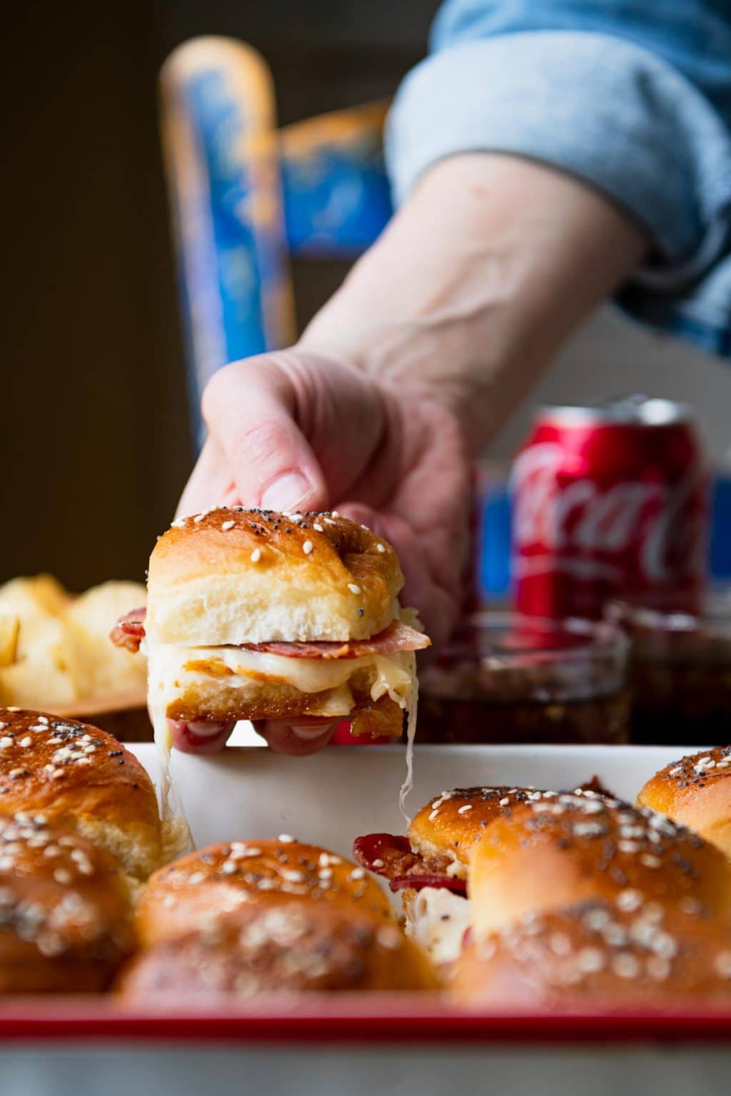 Easy "Crack" Chicken Sliders - The Seasoned Mom