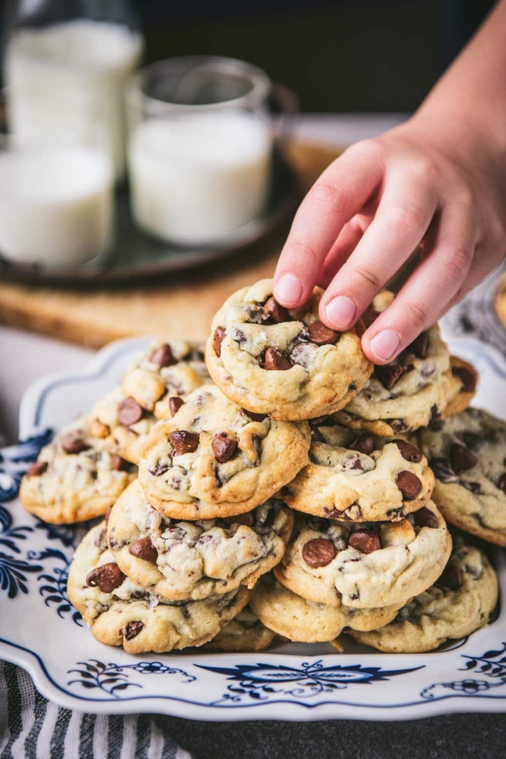 Salted Chocolate Chip Cookies - The Seasoned Mom