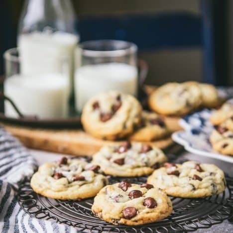 Salted Chocolate Chip Cookies - The Seasoned Mom