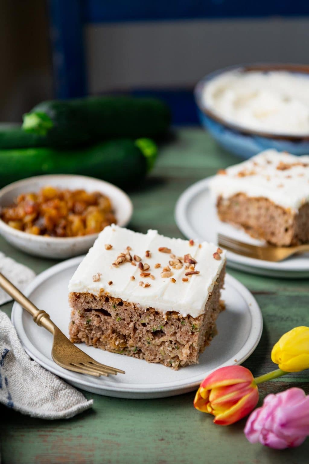 Easy Zucchini Cake - The Seasoned Mom