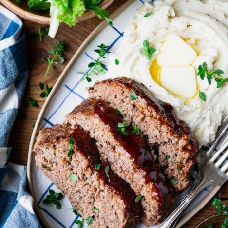BBQ Meatloaf - The Seasoned Mom