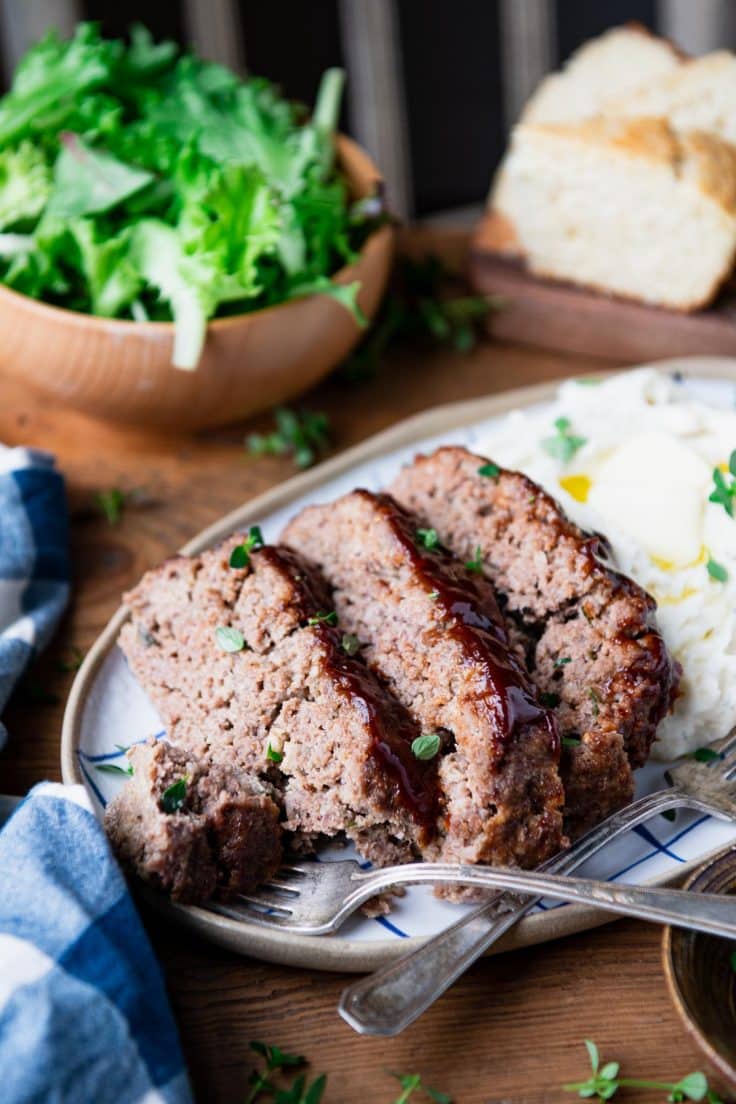 BBQ Meatloaf - The Seasoned Mom