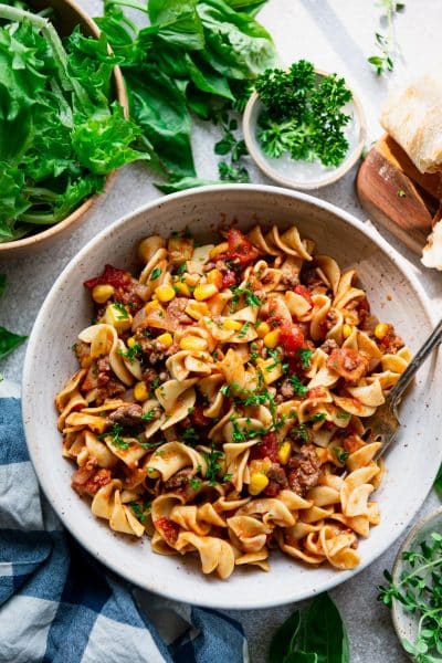 Ground Beef and Corn Casserole - The Seasoned Mom