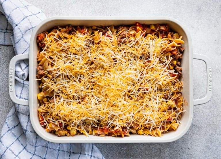 Ground Beef and Corn Casserole - The Seasoned Mom