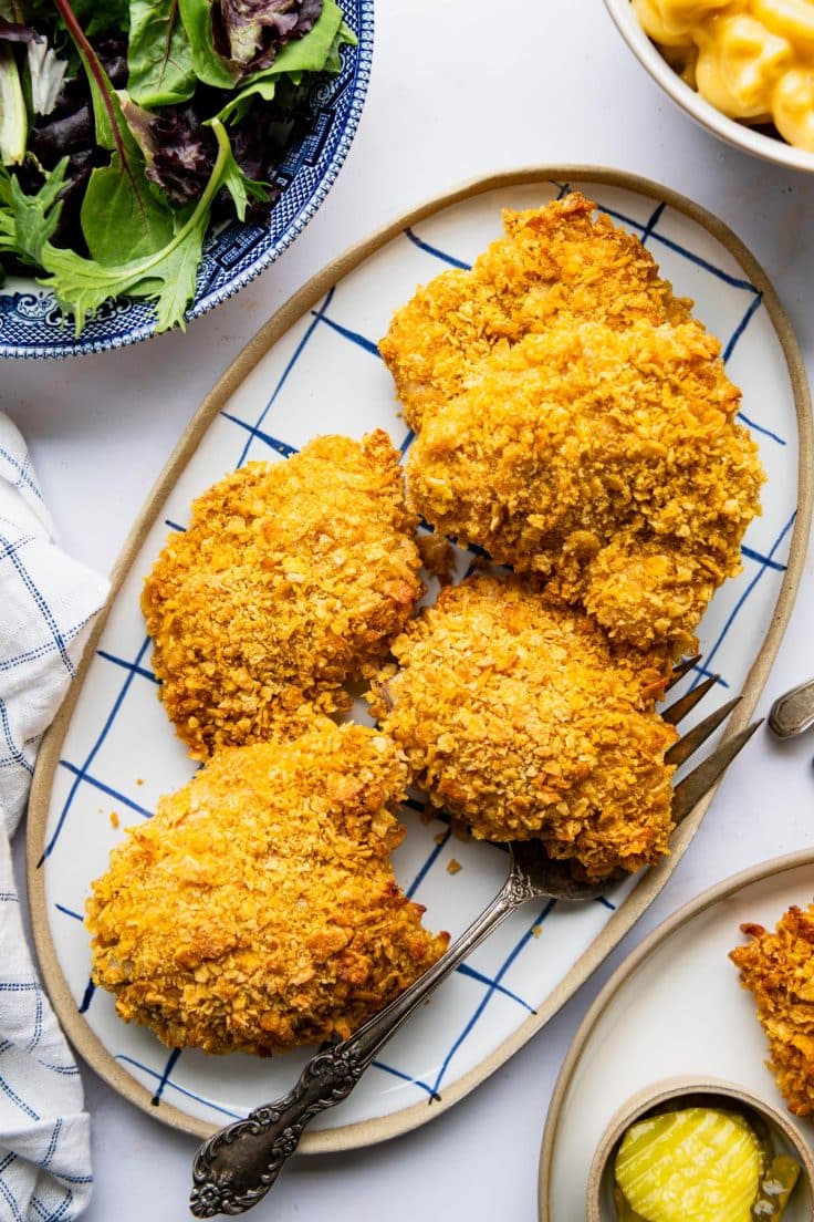 Easy Cornflake Chicken Recipe (Crispy, Juicy & Oven-Baked)