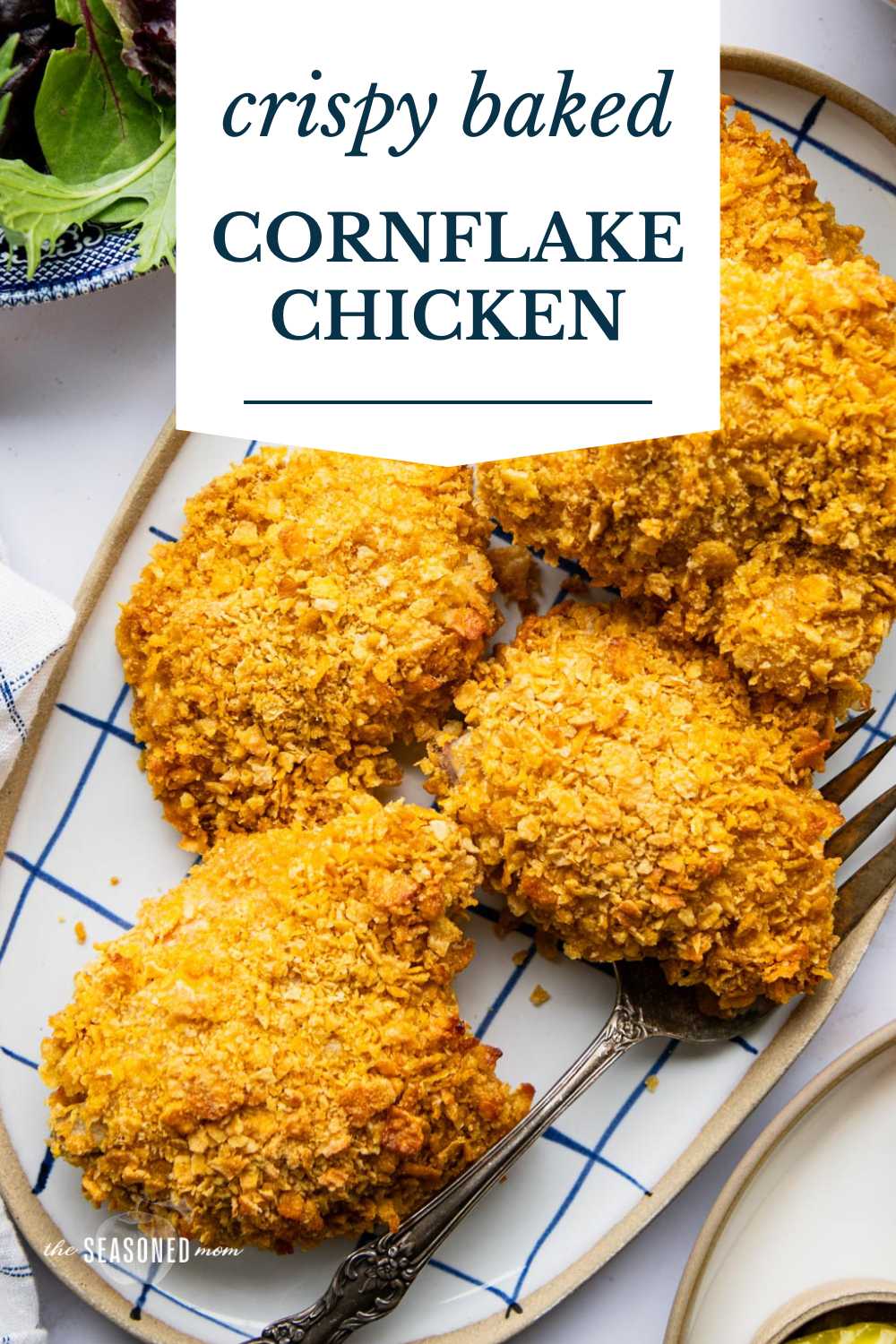 Easy Cornflake Chicken Recipe (Crispy, Juicy & Oven-Baked)