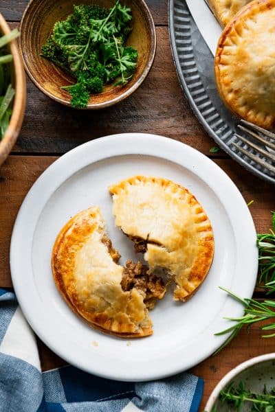 Ground Beef and Cheddar Meat Pies - The Seasoned Mom