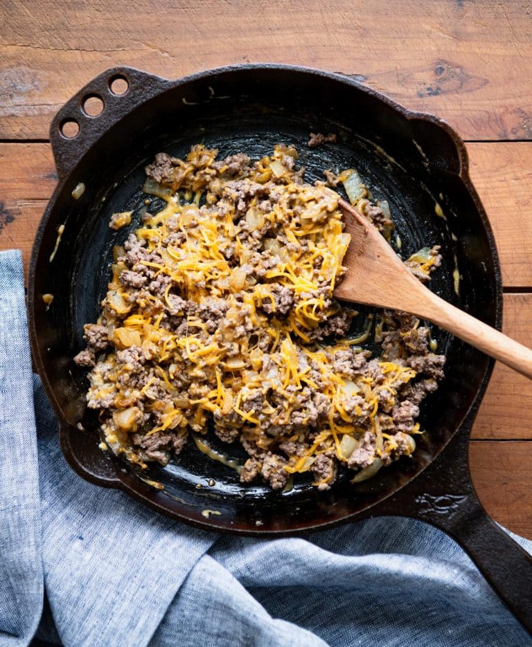 Ground Beef and Cheddar Meat Pies - The Seasoned Mom