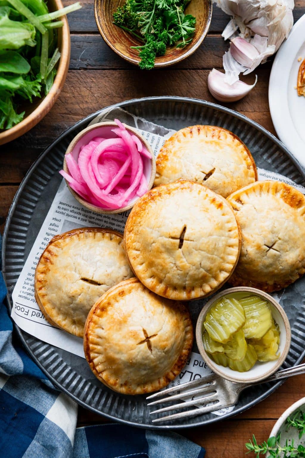 Ground Beef and Cheddar Meat Pies - The Seasoned Mom