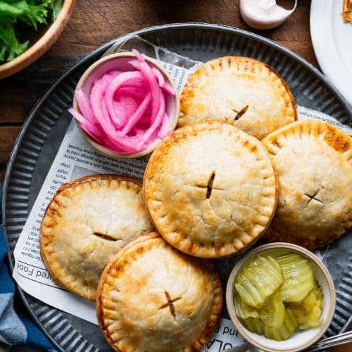 Ground Beef and Cheddar Meat Pies - The Seasoned Mom