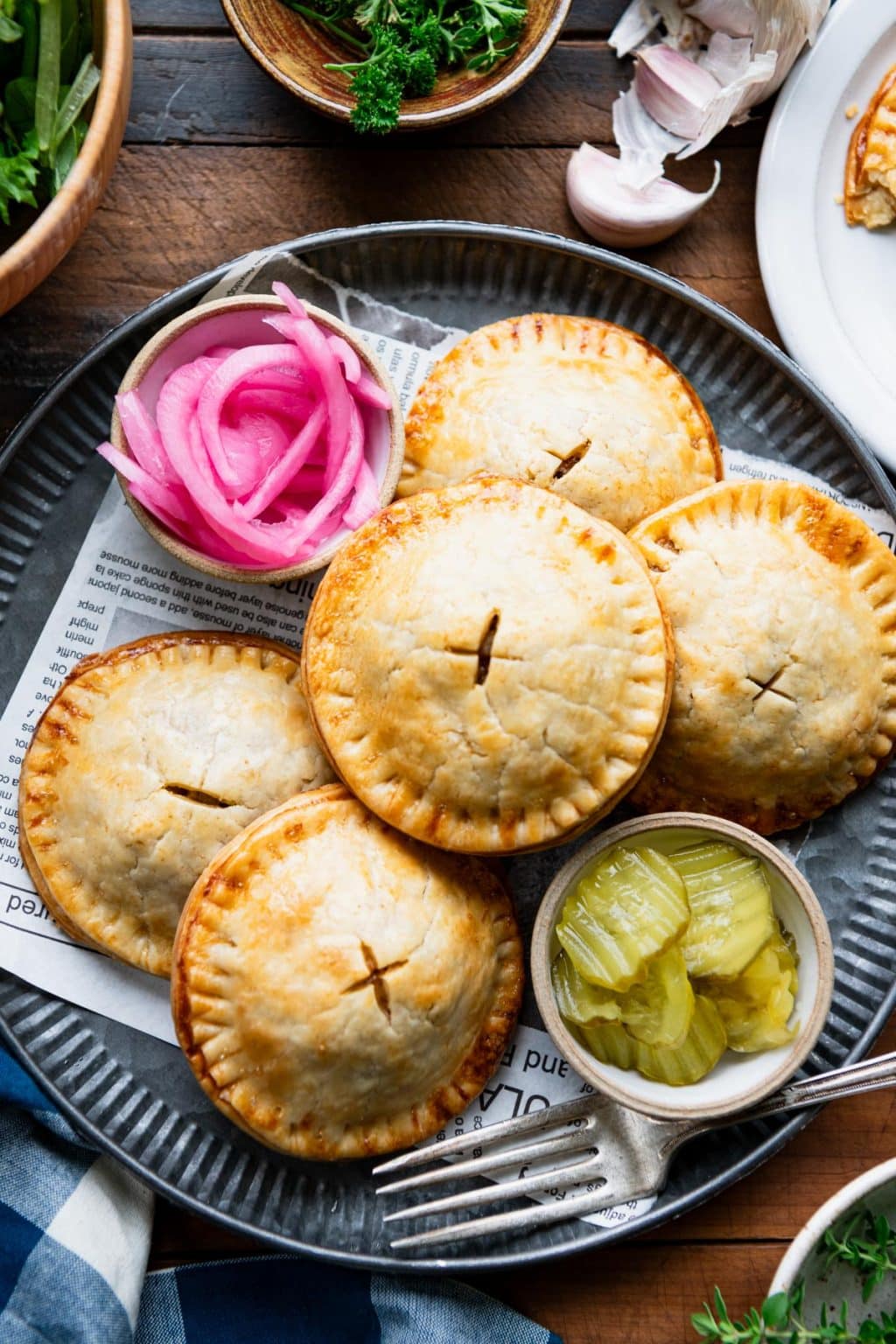 Ground Beef and Cheddar Meat Pies - The Seasoned Mom