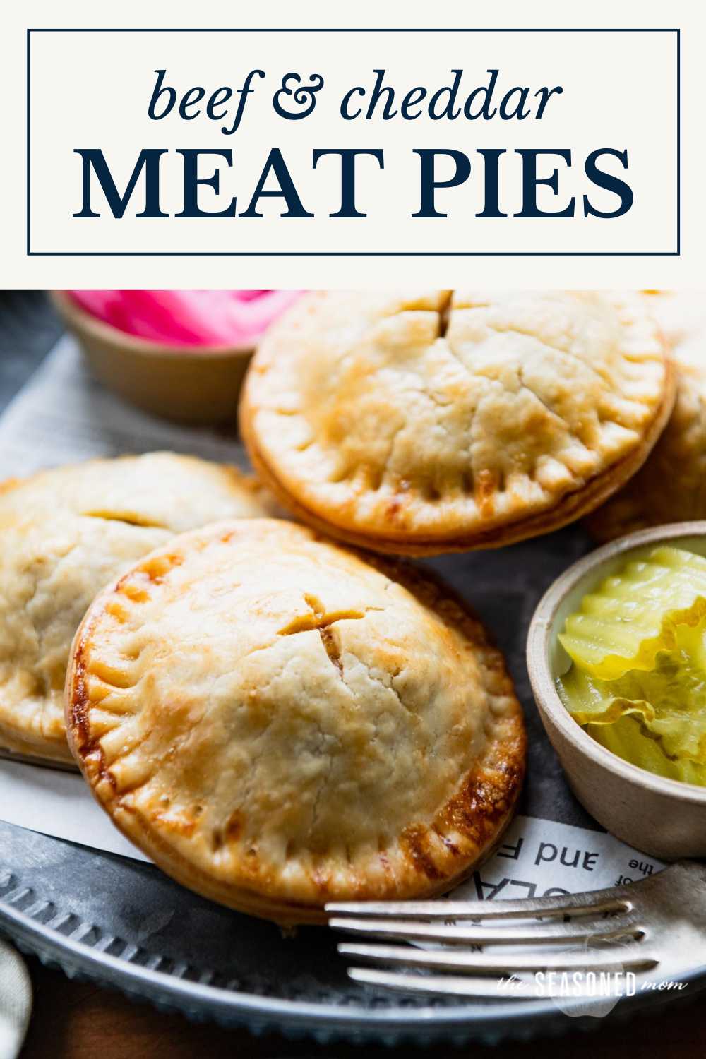 Ground Beef and Cheddar Meat Pies - The Seasoned Mom