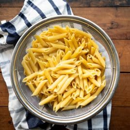 Sausage and Spinach Penne Pasta Bake - The Seasoned Mom