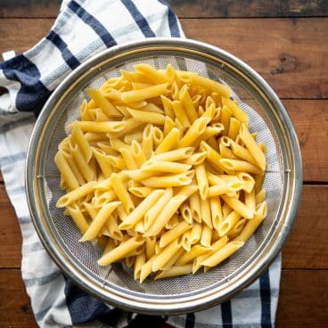 Sausage and Spinach Penne Pasta Bake - The Seasoned Mom