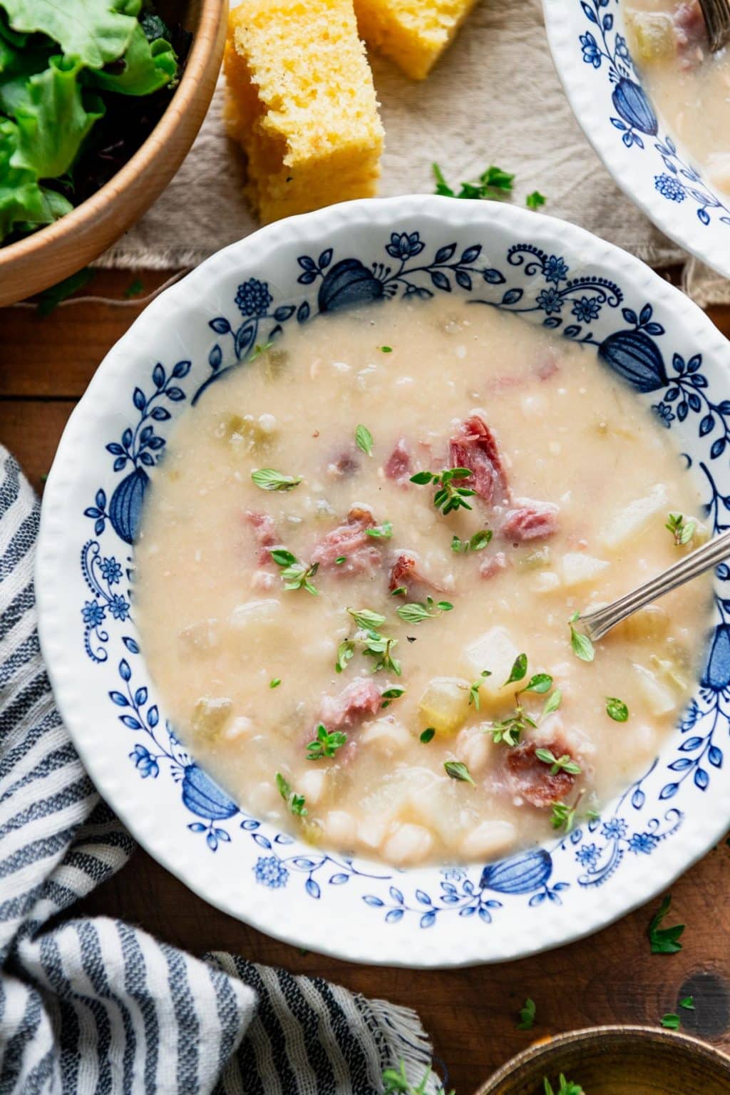 Senate Bean Soup {Navy Bean Soup} - The Seasoned Mom