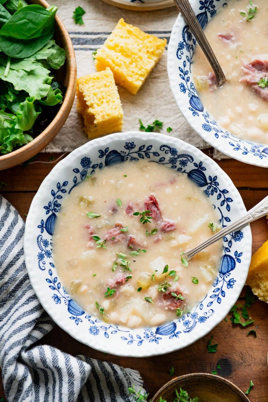 Senate Bean Soup {Navy Bean Soup} - The Seasoned Mom