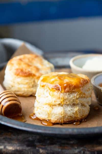 3-Ingredient Buttermilk Biscuits - The Seasoned Mom