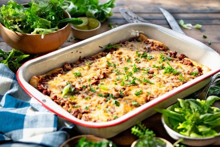 Crescent Roll Sloppy Joe Casserole - The Seasoned Mom