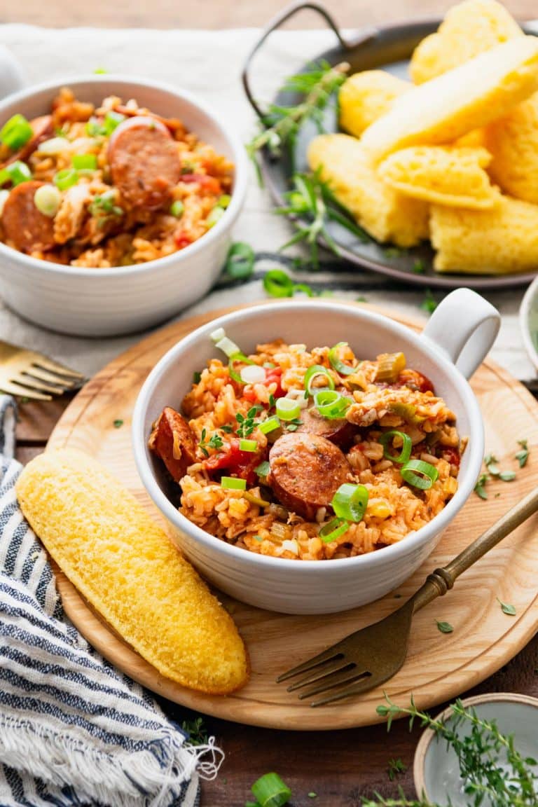 Chicken and Sausage Jambalaya - The Seasoned Mom