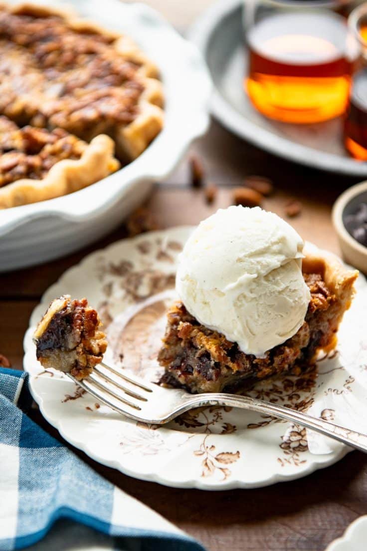 Kentucky Bourbon Chocolate Pecan Pie - The Seasoned Mom