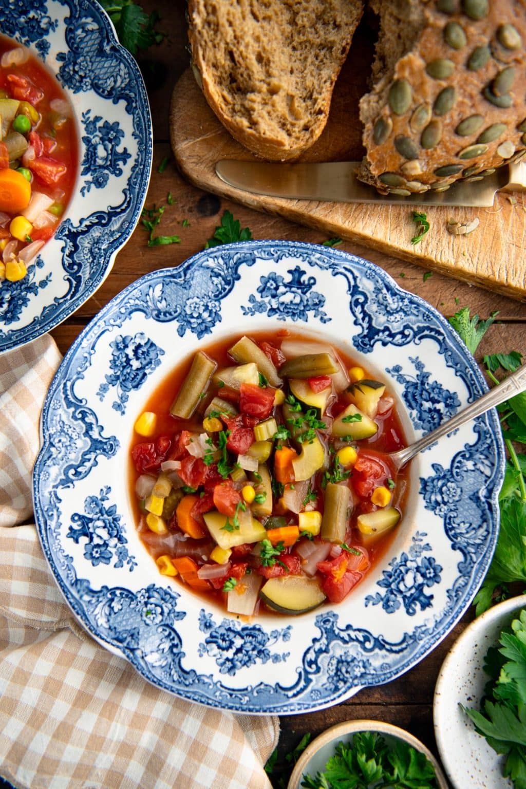 Crock Pot Vegetable Soup - The Seasoned Mom