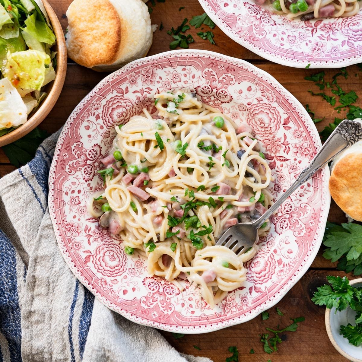 Dump-and-Bake Sausage Noodle Casserole - The Seasoned Mom