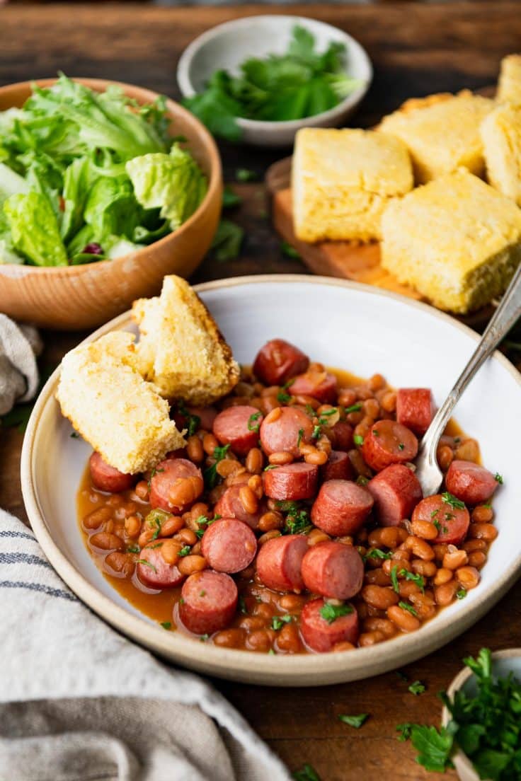 Franks and Beans - The Seasoned Mom