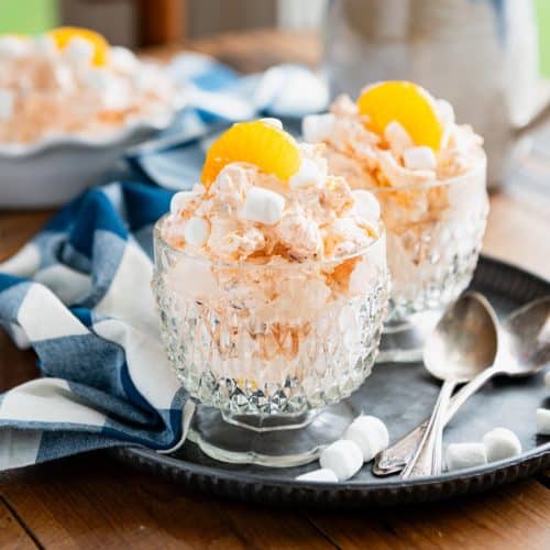 Pink Ambrosia Salad - The Seasoned Mom