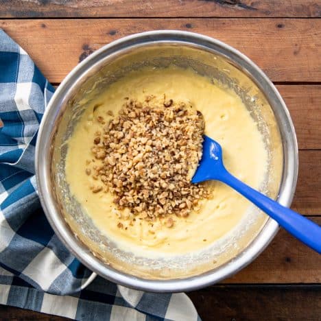 Maple Walnut Cake {with Cake Mix!} - The Seasoned Mom