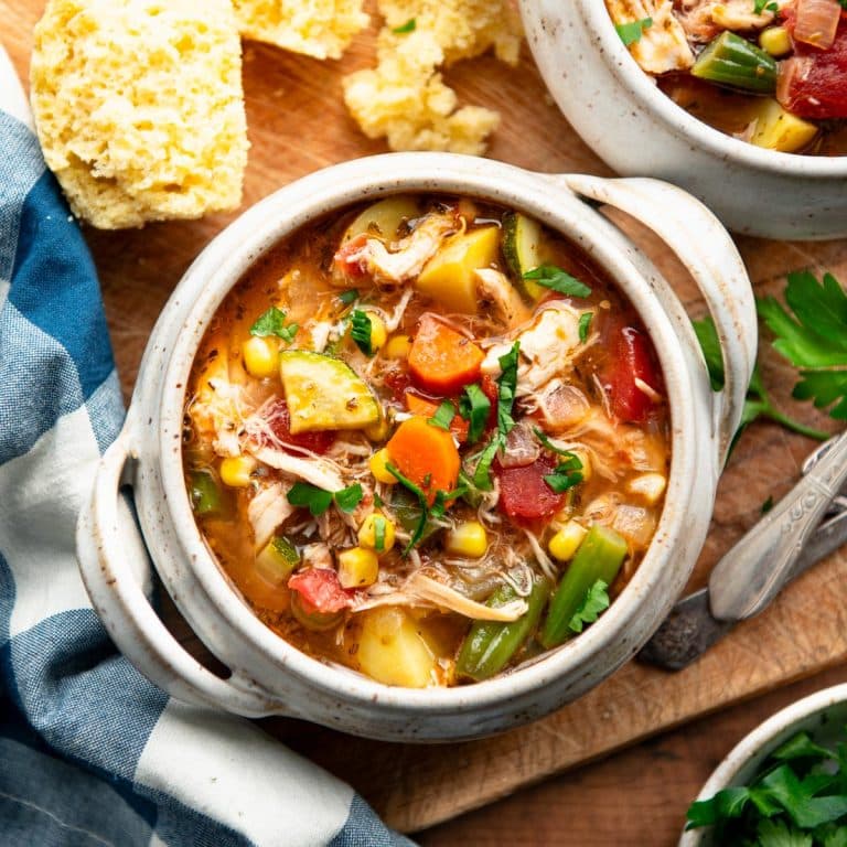 Turkey Vegetable Soup - The Seasoned Mom