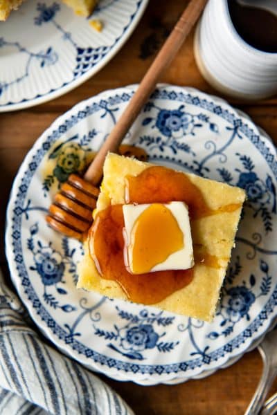 Sweet and Fluffy Cornbread with Corn - The Seasoned Mom