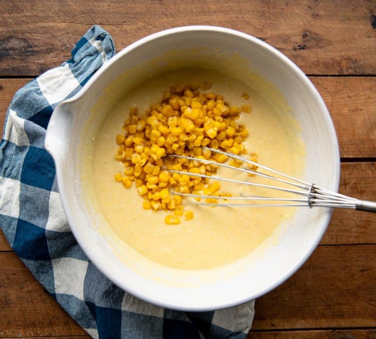 Sweet and Fluffy Cornbread with Corn - The Seasoned Mom