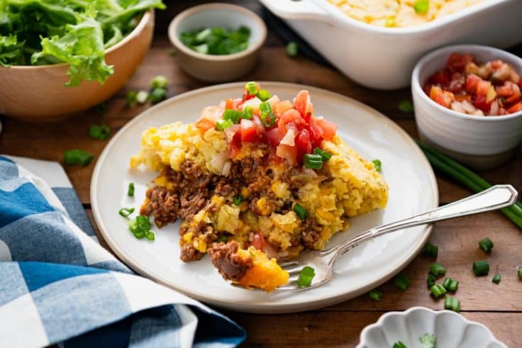 Jiffy Cornbread Taco Bake - The Seasoned Mom