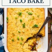 Jiffy Cornbread Taco Bake - The Seasoned Mom