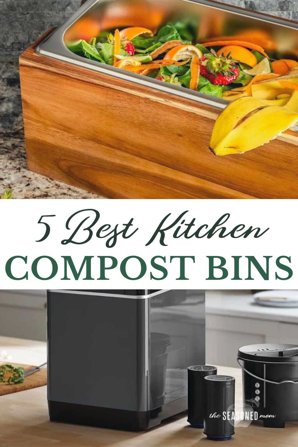 The 5 Best Kitchen Compost Bins of 2024 - The Seasoned Mom